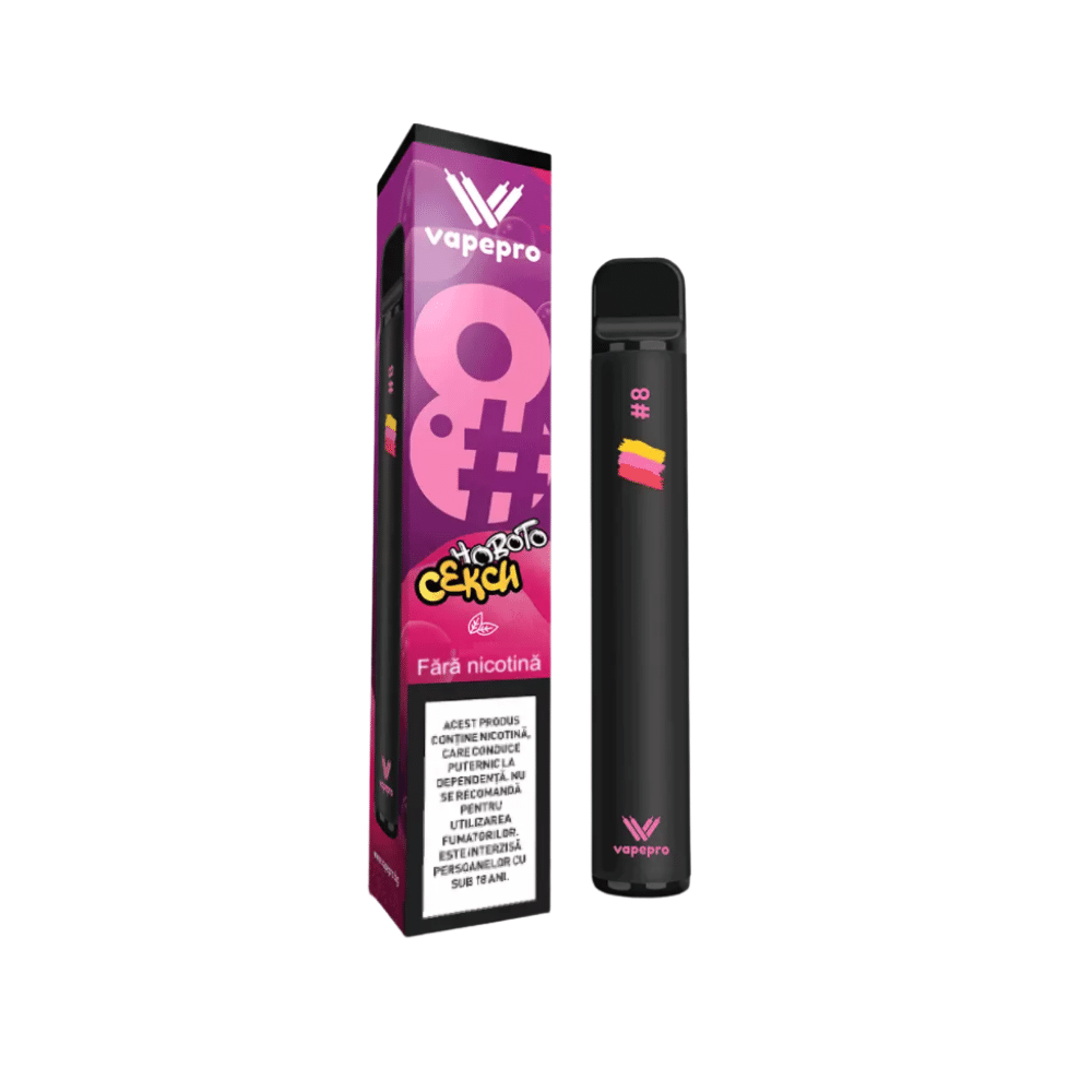 Tigara electronica de unica folosinta VapePro - Sexy Bubblegum (800 ...