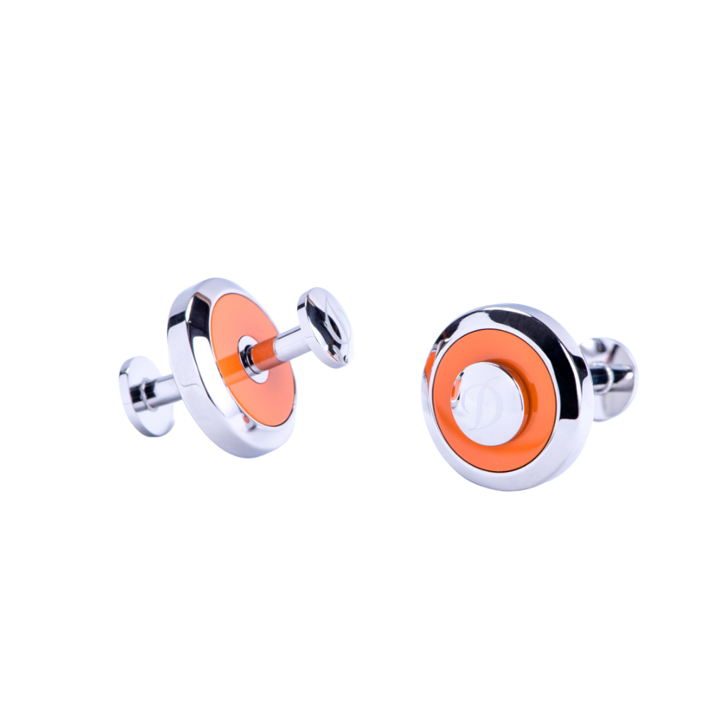 Butoni JetOn Reversible Orange S.T. Dupont | El-Unico.Ro