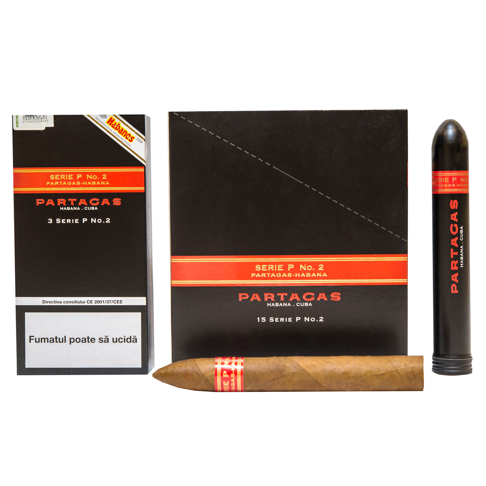 Trabucuri Partagas Serie P No. 2 Tubos (3) | El-Unico.Ro